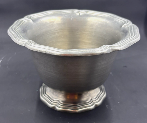 Vintage Pewter Condiment bowl with spoon, Colonial casting Co,usa | eBay