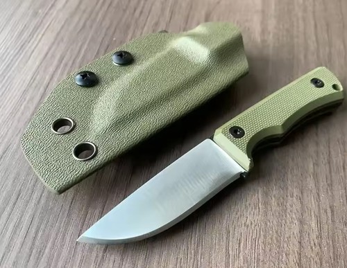 Full Tang Fixed Blade Knife G10 Handle Kydex Sheath Horizontal Carry 2. ...