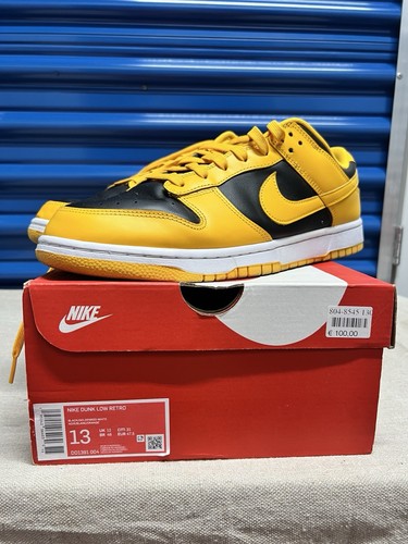 Nike Dunk Low Goldenrod Iowa Wu-Tang Taxi Gold Yellow Iowa DD1391-004 ...