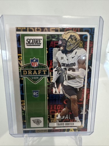 2025 Panini Score #11 Travis Hunter RC Rookie Card NFL Draft Jaguars ...