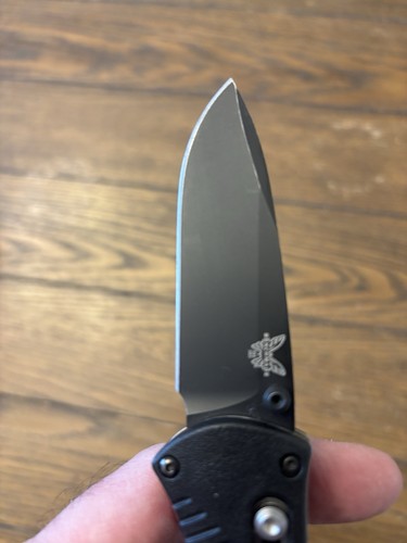 Benchmade 585BK Mini Barrage Spring Assist Med With Axis Lock | eBay