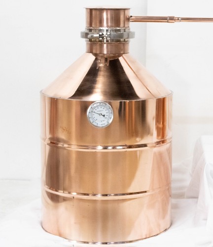 20 Gallon Copper Moonshine Still with Worm and Thumper from Vengeance ...