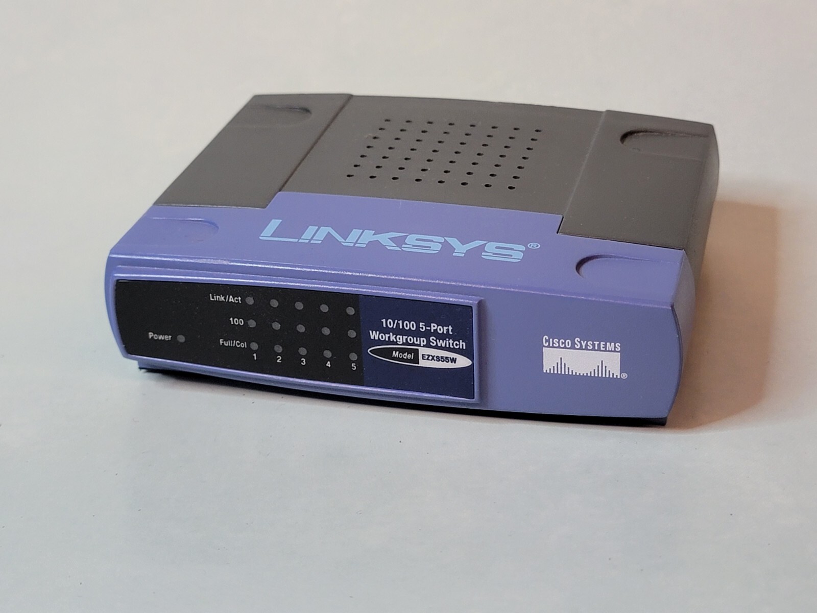 Linksys EZXS55W V.3 5-Port 10/100 Workgroup Switch | eBay