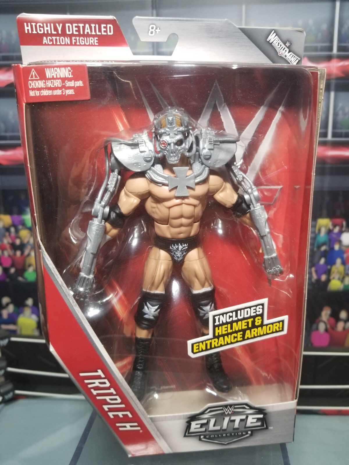 WWE Mattel Triple H Elite Series 42 Figure Terminator Attire Wm31 HHH ...