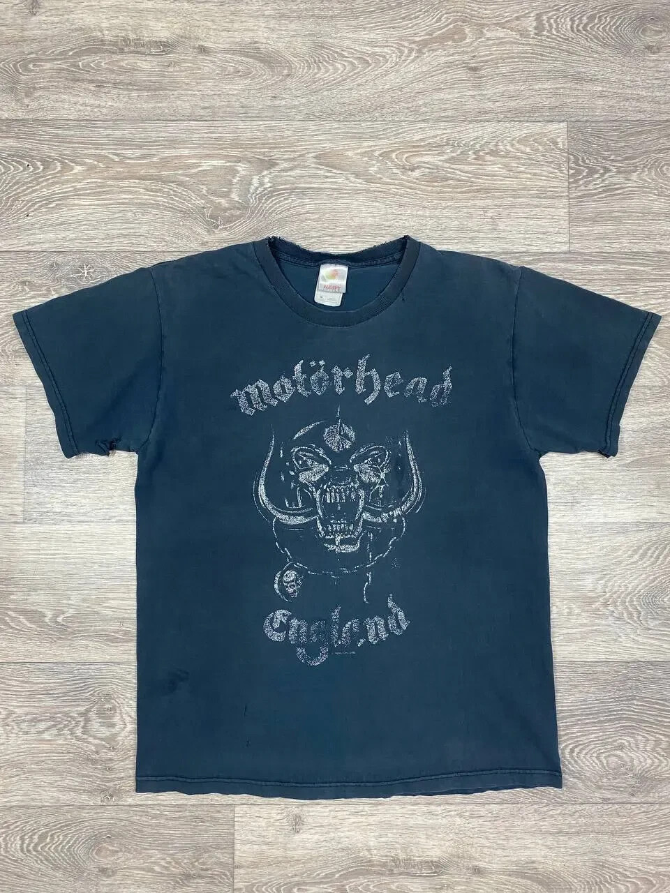 Rare Vintage Motörhead Head Face Band Rock Tee - Gem