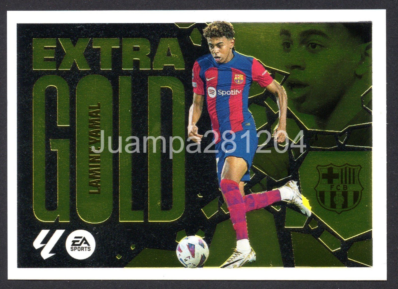 EXTRA GOLD ORO 🥇 2024 2025 ⚽ LAMINE YAMAL VINICIUS 💥 LA LIGA ESTE ...