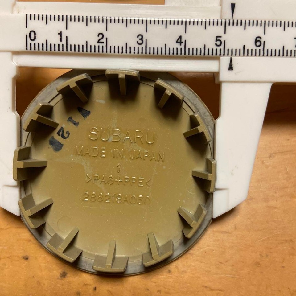 SUBARU Wheel Center Cap Hub Covers 28821SA030 Gray for Forester Legacy ...