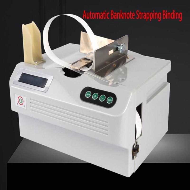 Automatic Banknote Invoice Bill Banding Machine Paper Tape Money ...