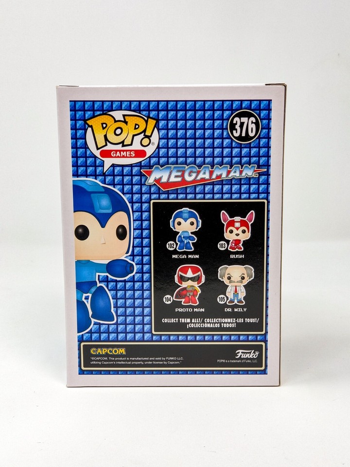 Ian James Corlett Mega Man #376 Signed Funko Pop JSA COA Certified ...