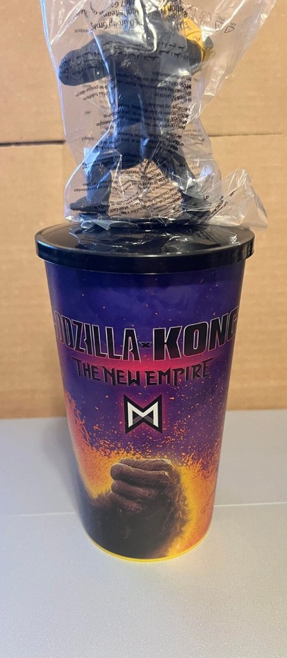 AMC GODZILLA X KONG GODZILLA CUP EXCLUSIVE BRAND NEW - KONG W/GLOVE- IN ...