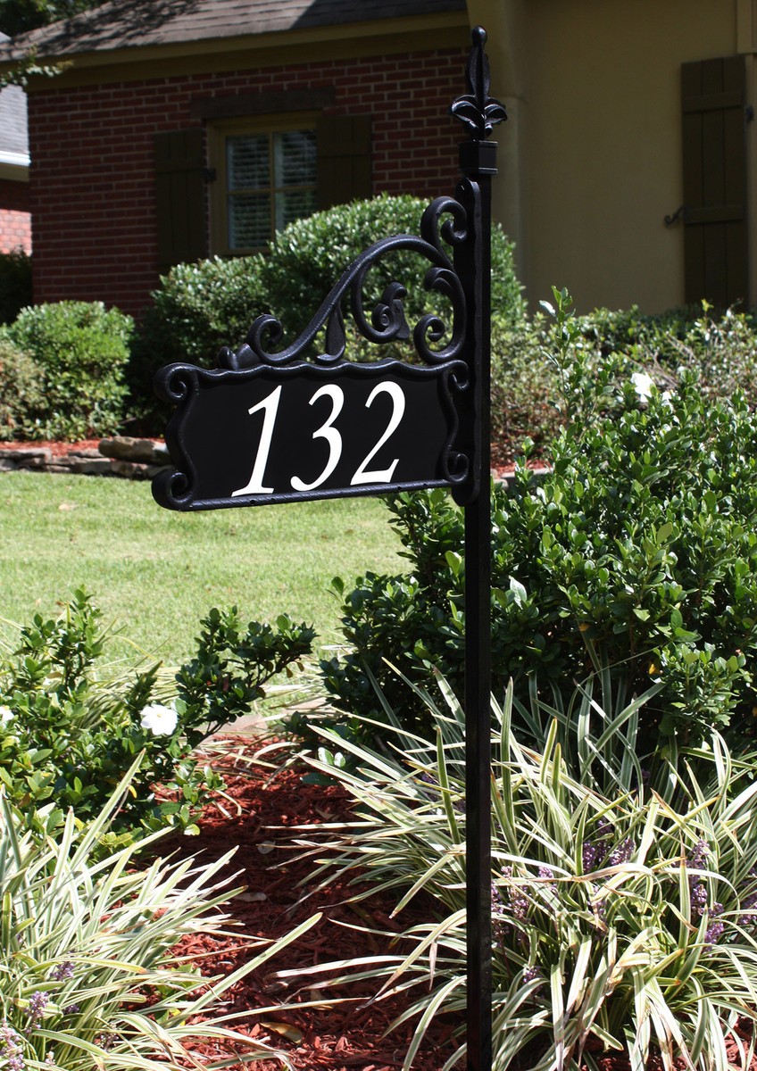 Reflective Address Signs For Yard