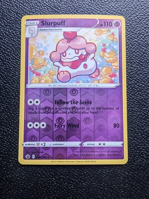 Slurpuff 068/198 - 2021 Pokemon TCG - Chilling Reign Reverse Holo | eBay