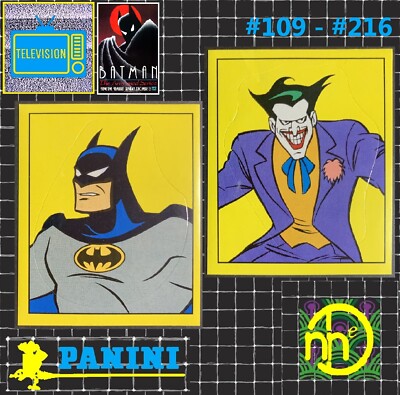 1993 Panini Batman Animated Series Sticker Cards - Pick Choose Base #s ...