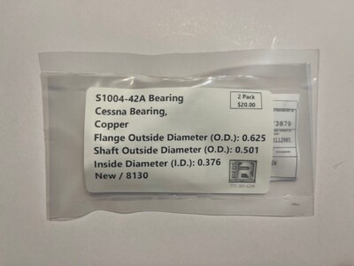 S1004-42A, Bearing w/8130, 2/pk, New Surplus | eBay