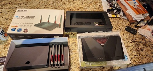 ASUS RT-AC88U AC3100 Wi-Fi Wireless 8-Port Dual-Band Gigabit Router | eBay