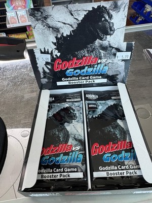 Godzilla Card Game "Godzilla Vs Godzilla" Booster Pack / Box MDH81525 ...