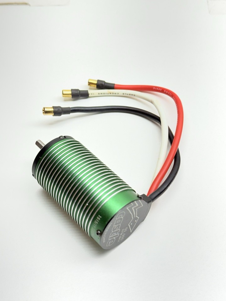 Castle 1515/1Y 2200KV Brushless Motor 6S For 1/8 Scale Traxxas REVO ...