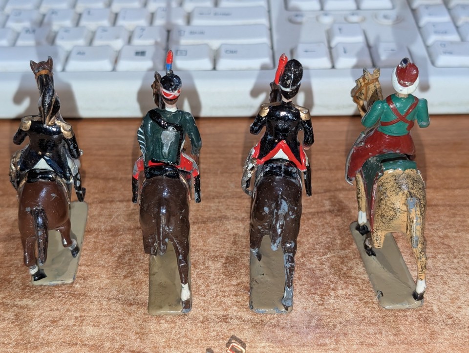 1930s Mignot Mounted Military Figures Napoleonic 50mm Lead | eBay