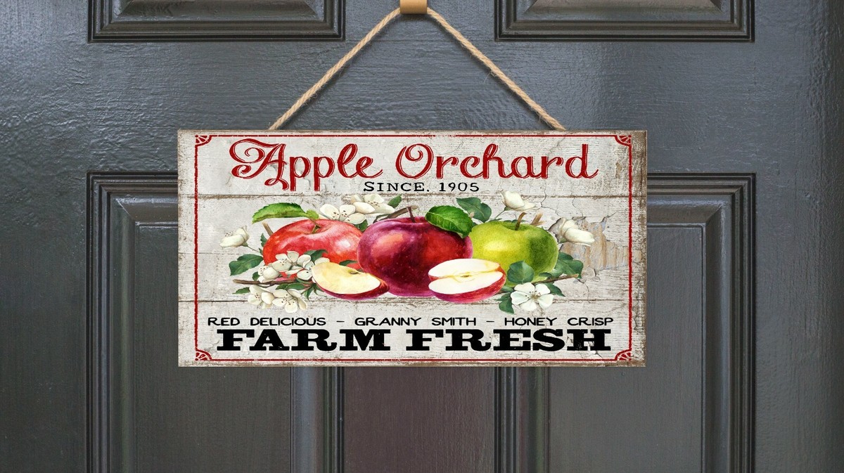 Apple Orchard Sign Related