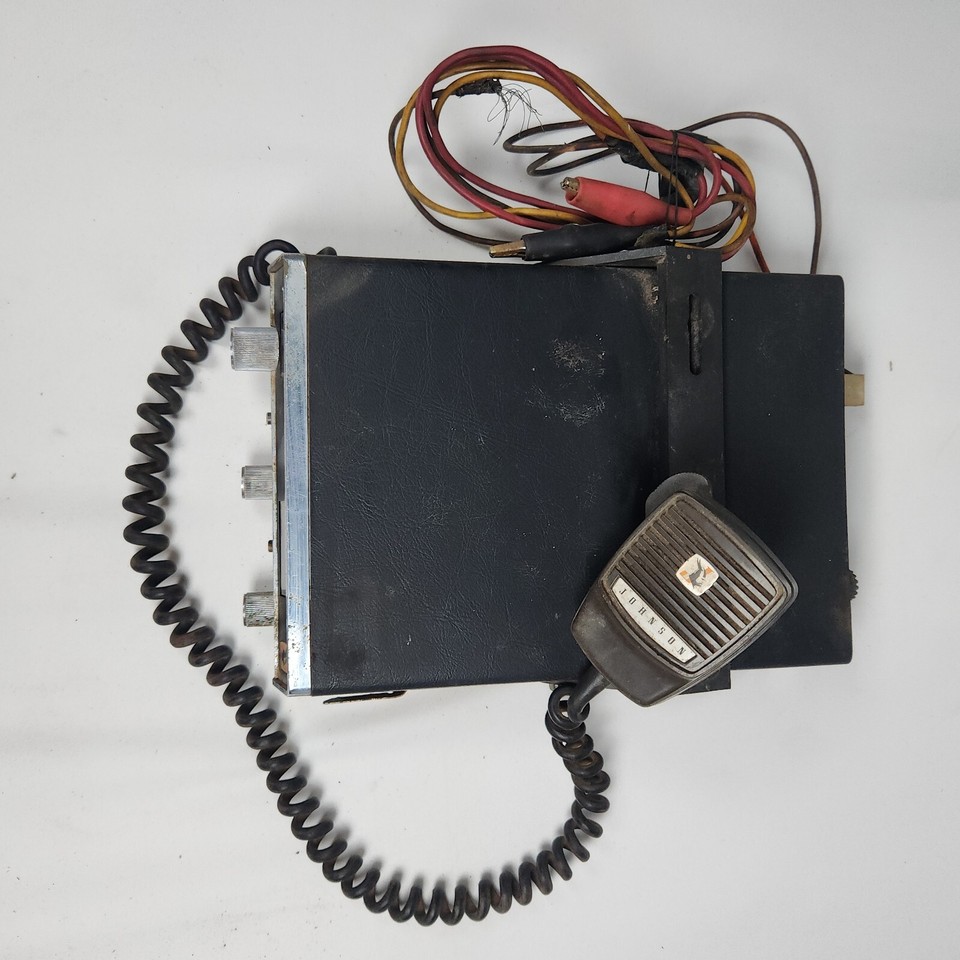 Vintage Johnson Messenger 4140 CB Radio Transmitter Made In USA | eBay