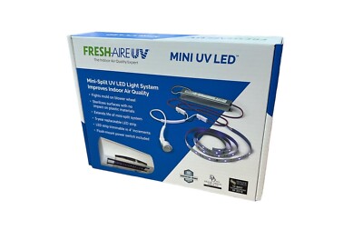 Fresh-Aire UV TUV-MINI-LED-SW Mini Split UV LIGHT System NEW Seale FREE ...