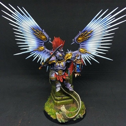 KNIGHT AZYROS STORMCAST ETERNALS AGE OF SIGMAR PAINTED | eBay