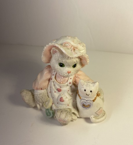Calico Kittens Figurine “Buttoned Up With Love”, 1994 Hillman Enesco ...