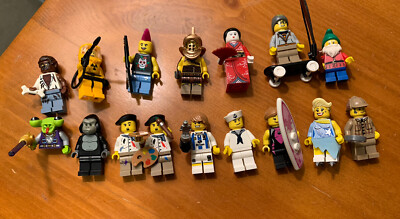 LEGO CMF Multiple Series- Lot of 15 Rare HTF Minifigures Series. | eBay