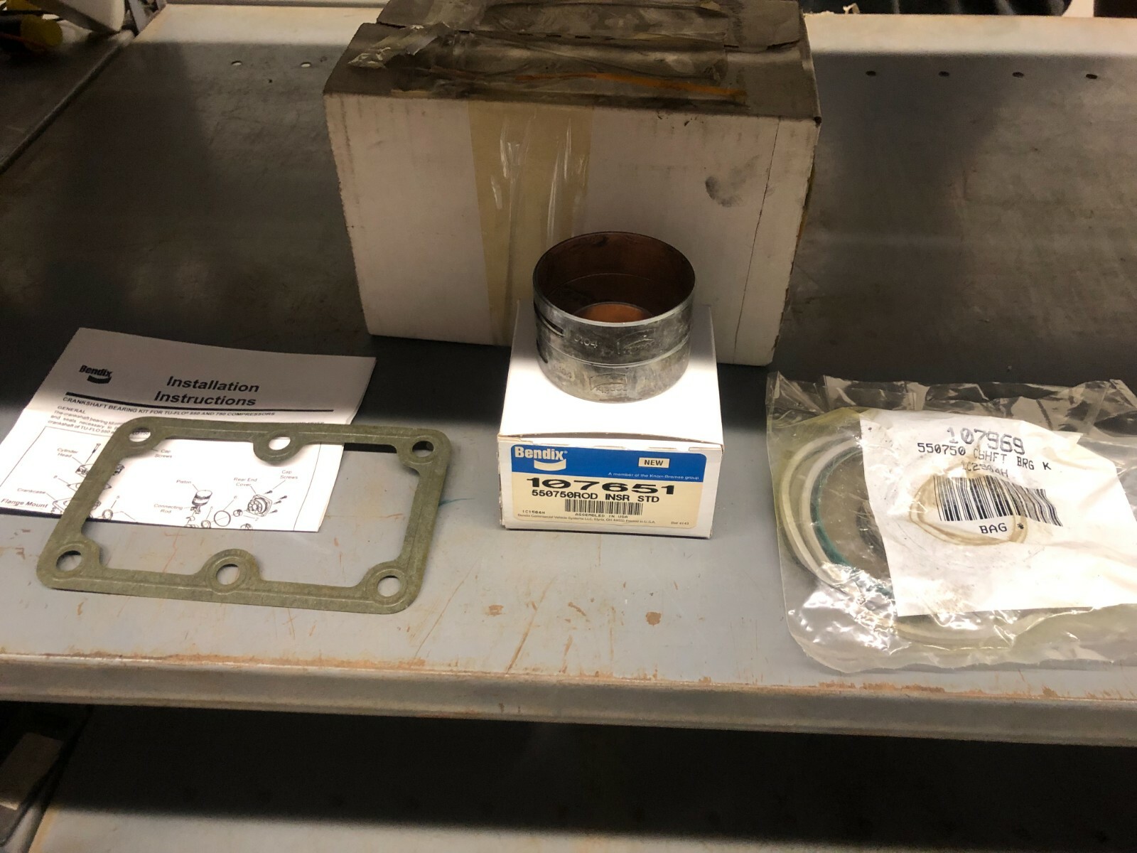 Bendix 107969 Compressor Shaft Bearing Kit - NEW for sale online | eBay