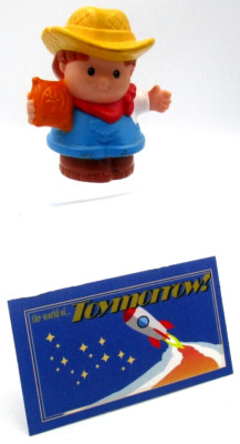 Fisher Price Little People Figure - Farmer Ranch Hand | eBay