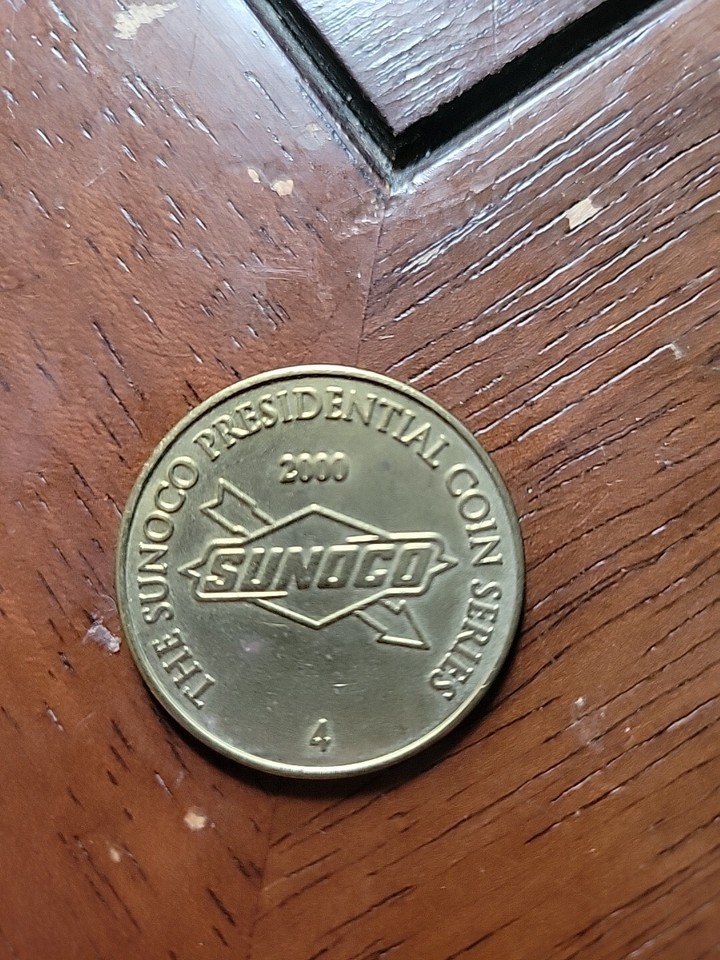 JAMES "JIMMY CARTER" 2000 Sunoco U.S. Presidential Coin Token #4 | eBay