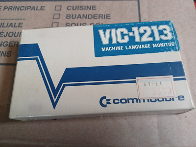 ULTRA RARE Vint JAPANESE Commodore VIC 1213 Machine language - VIC 1001 ...