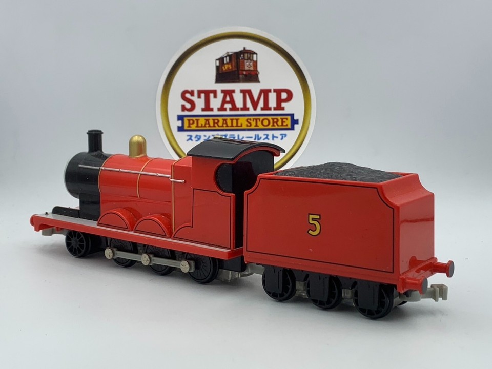 Tomy Trackmaster Plarail Diapet James the Red Engine | eBay