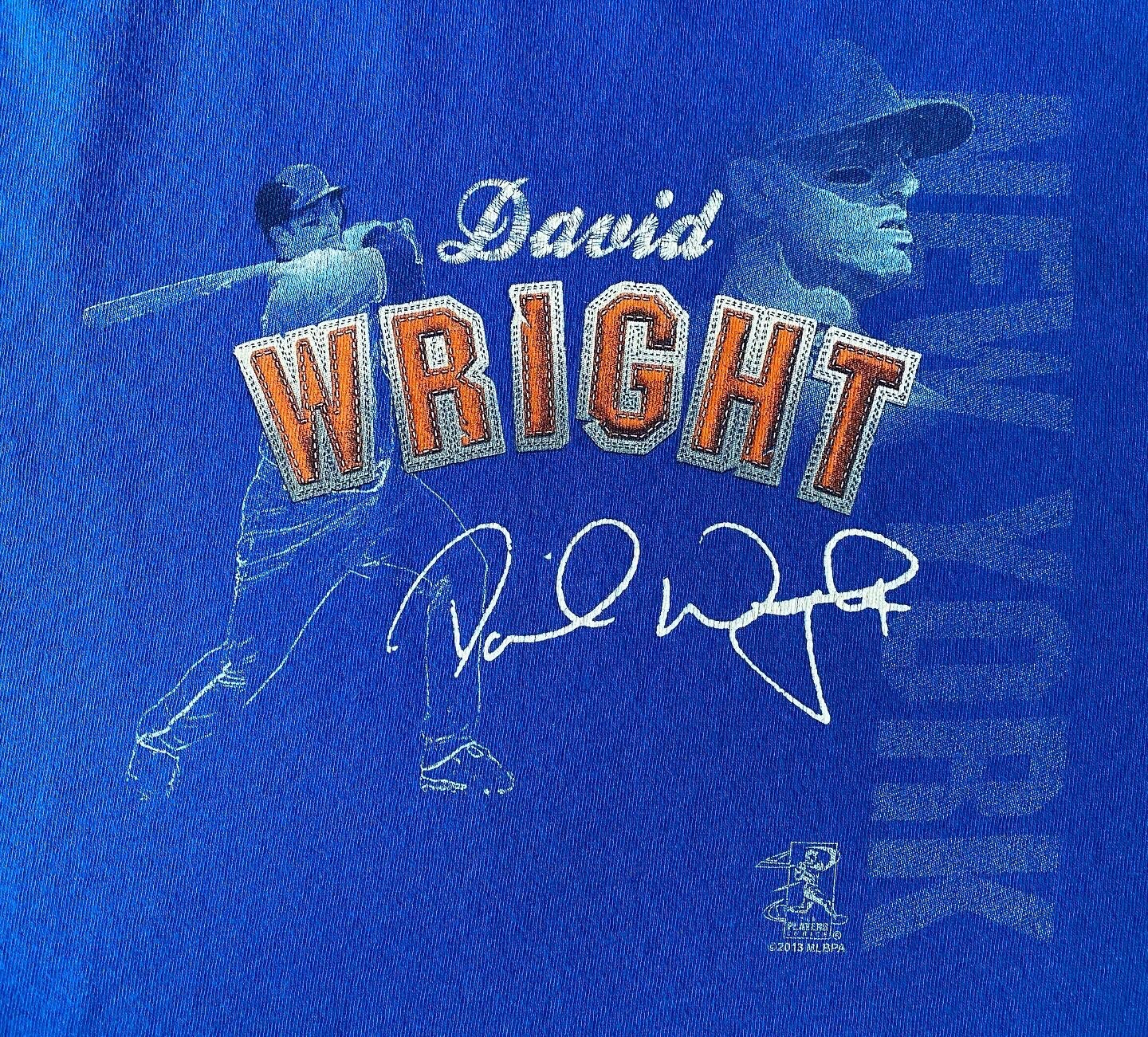 Delta Pro Weight 2013 New York Mets David Wright Tee Sz L | eBay
