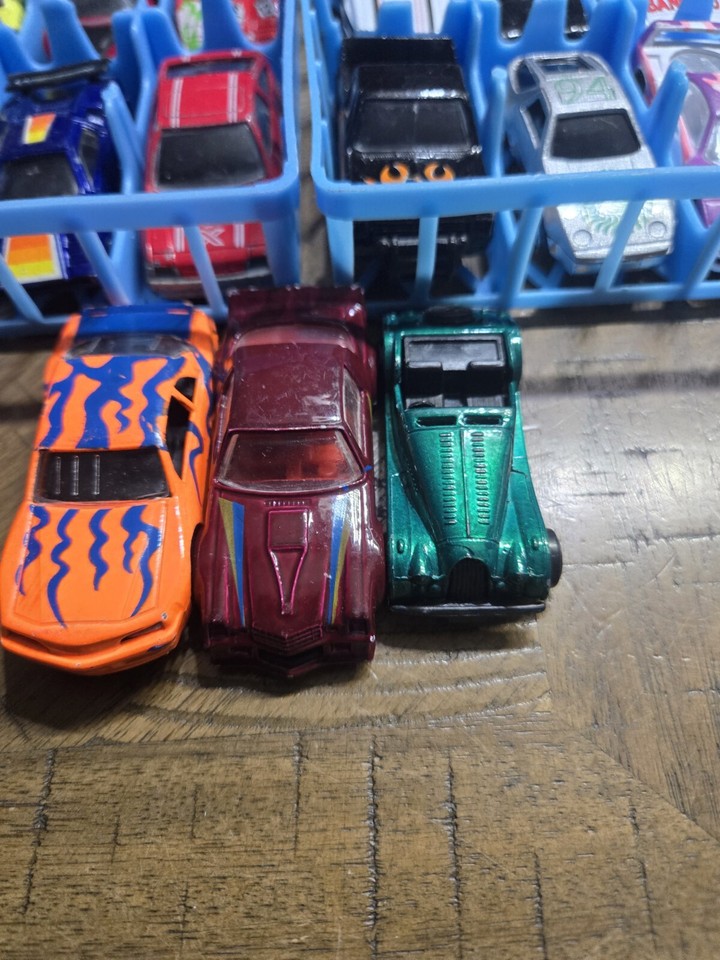 Lot Of 27 Vintage Matchbox,Hot Wheels Toy Cars Racing Cars 80s,90s | eBay