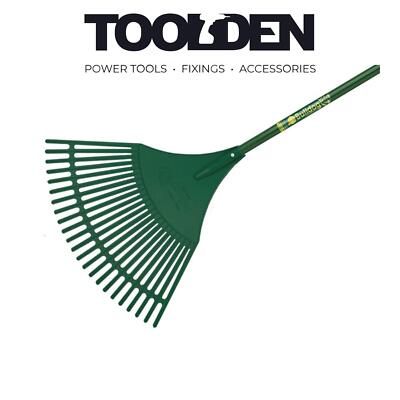 Bulldog BUL7128 Evergreen Plastic Leaf Rake Aluminium Shaft | eBay UK