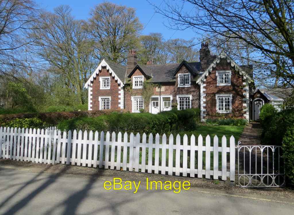 Photo 6x4 Cottages on the Haigh Hall estate Now private dwellings ...