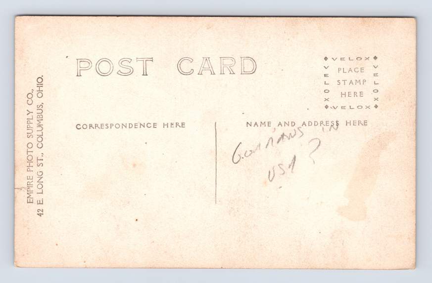 German Candy Store on American Photo Paper "Hermann Klug" RPPC Postcard ...