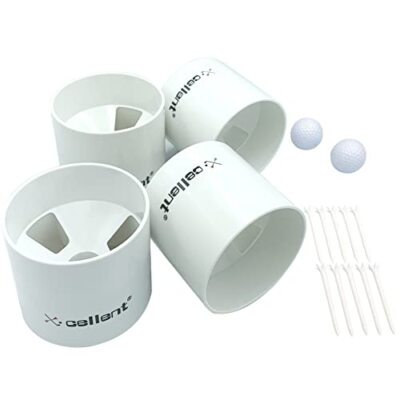 4 PCS Golf Green Cups Plastic Golf Hole Cups for Backyard Practice ...