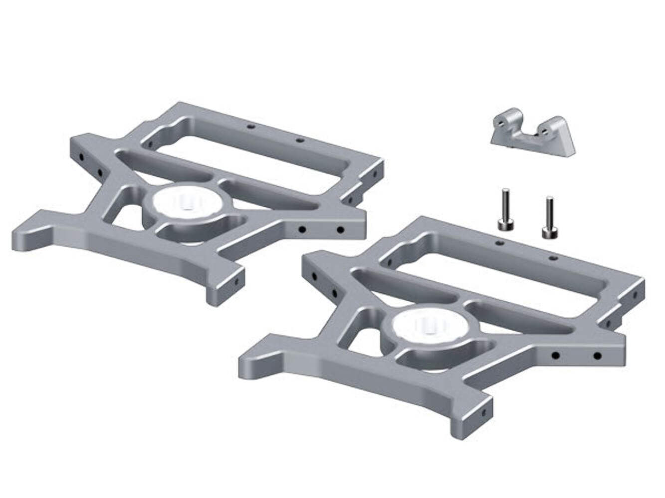 Mikado Servo mounting plate V2, LOGO 500/600 Carbon (04624) | eBay