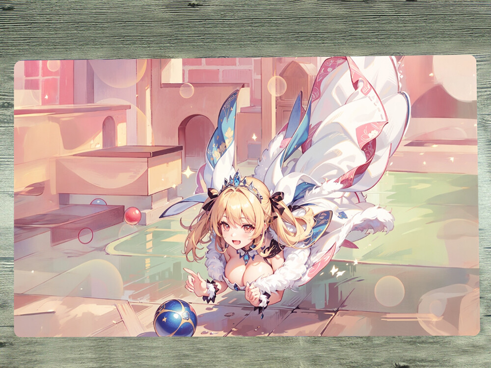 YGOmat Purrely Happy Memory Trading Card Game Playmat TCG CCG Mat Mouse ...