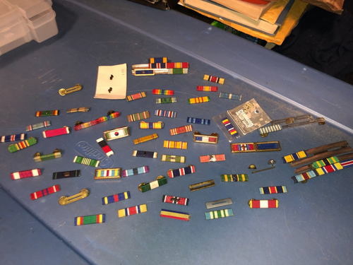 Large Lot Of World War II To Current US Military Medal RIBBONS | eBay