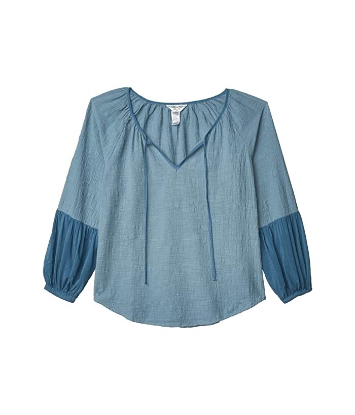 Hard Tail L117718 Puff Sleeve Poet Top Women's Size XS | eBay