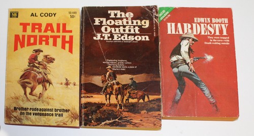 Lot of Three (3) Vintage Western Paperback Books | eBay