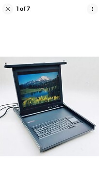 Avocent 1085 17" LCD Local 1U Rackmount Access KVM Terminal Console ...