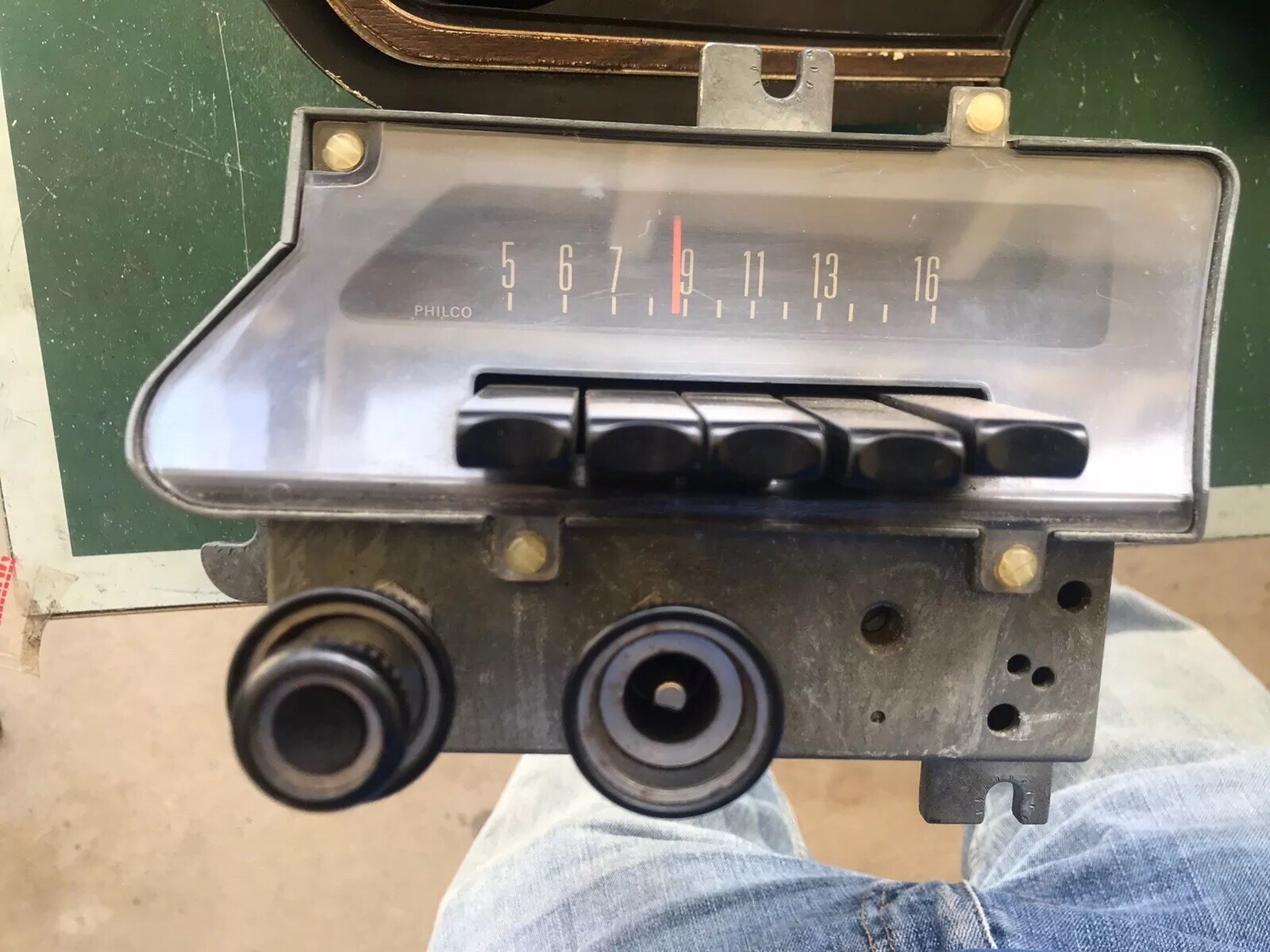 1970 Ford LTD Philco Push Button Radio Galaxie DOAA-18806 Works | eBay