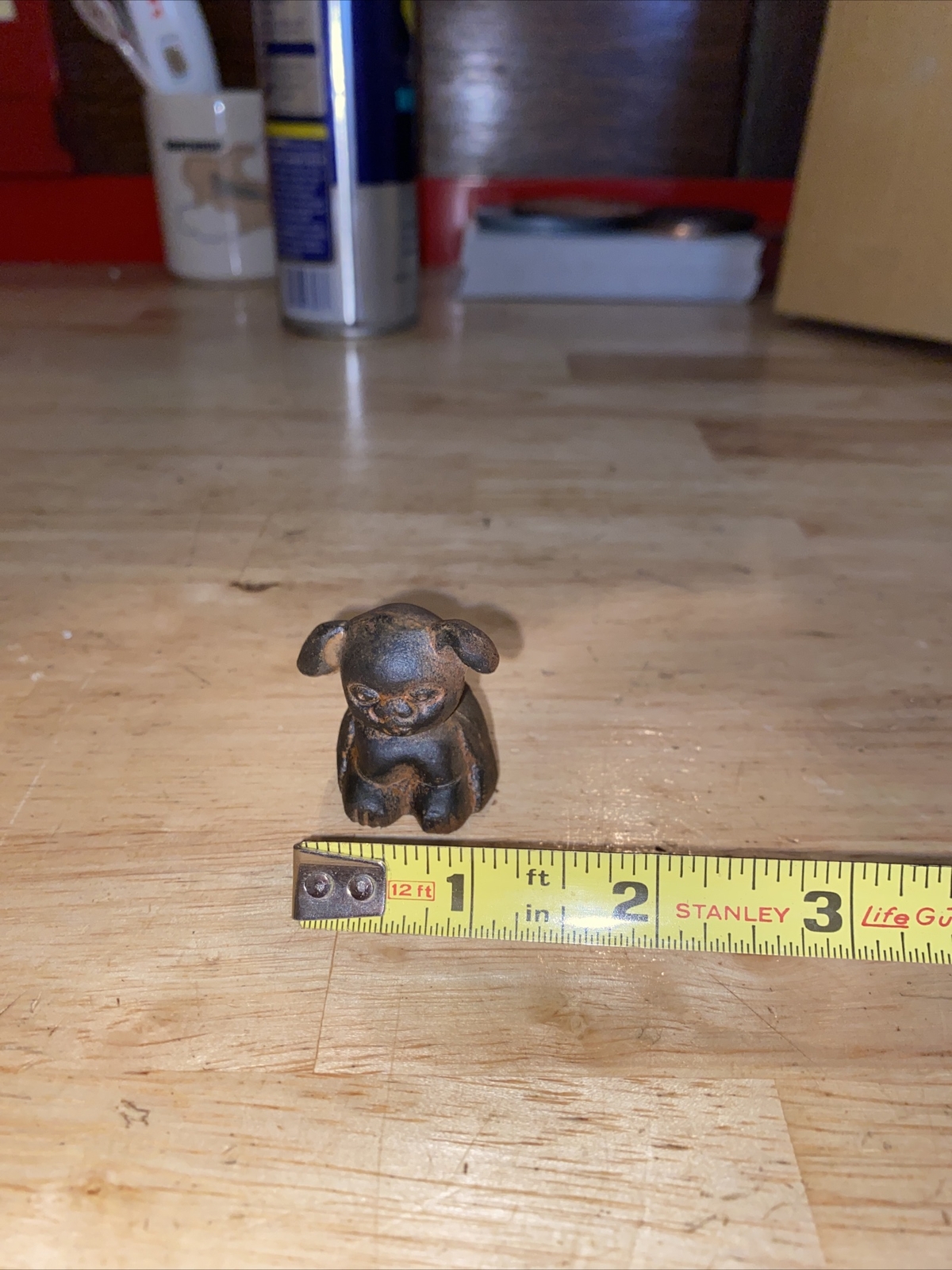 Griswold Pup Paperweight Blacksmith Dog K9 Cast Iron Metal Dog Patina ...