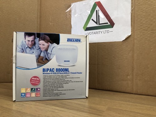 Billion BiPAC 8800NL Wireless-N VDSL2+(Fibre)/ADSL2+ Firewall Router ...