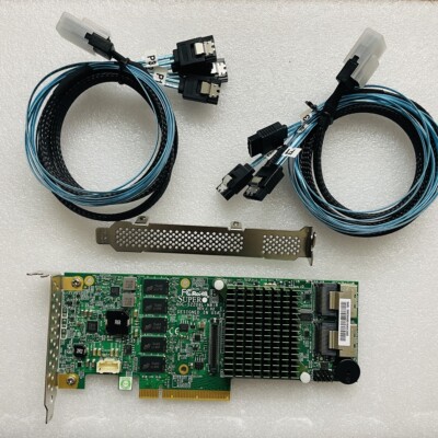 Supermicro 8 Ports 6Gb/s PCI-E RAID Controller AOC-S2208L-H8IR 8087 ...