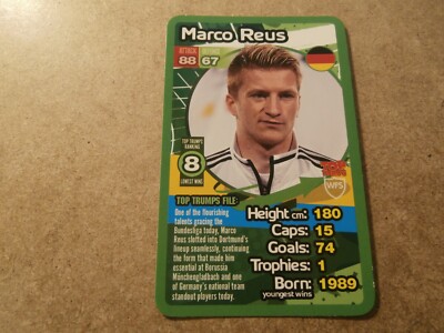 MARCO REUS, 2013-2014 TRADING ROOKIE CARD, COLLECTOR (JT29) | eBay